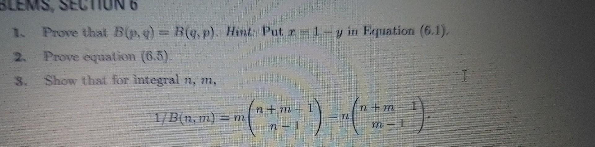 Solved Express the following integrals as B functions, and | Chegg.com
