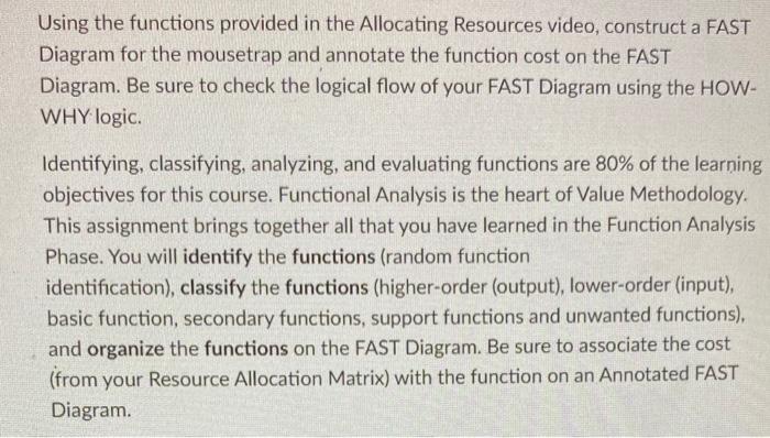 Using the functions provided in the Allocating | Chegg.com