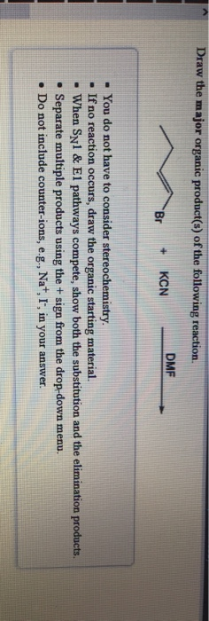 Solved [Refe Draw a structural formula for the substitution | Chegg.com