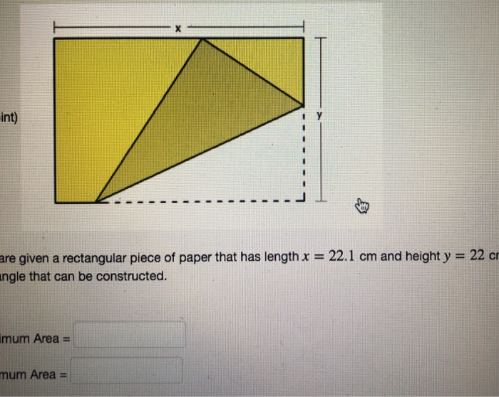 Solved You are given a rectangular piece of paper that has | Chegg.com