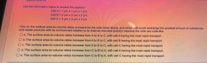 Solved Use the lalominfian bolow to answer the quection | Chegg.com