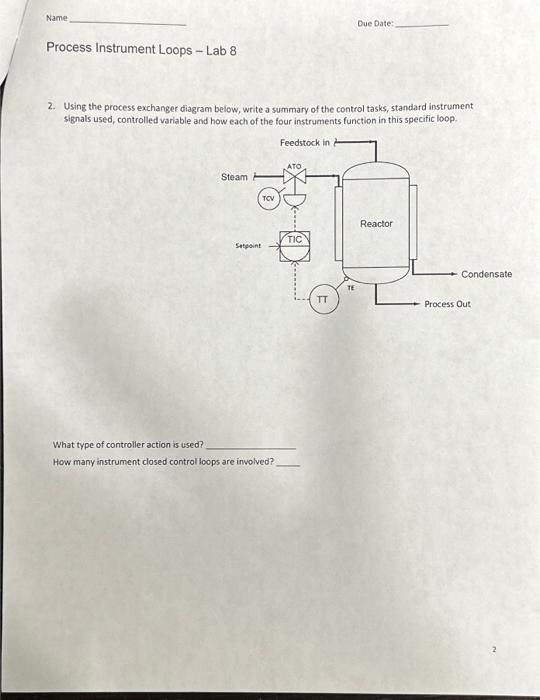 Solved Proces instrumert Locge - Lab: linProcess Instrument | Chegg.com