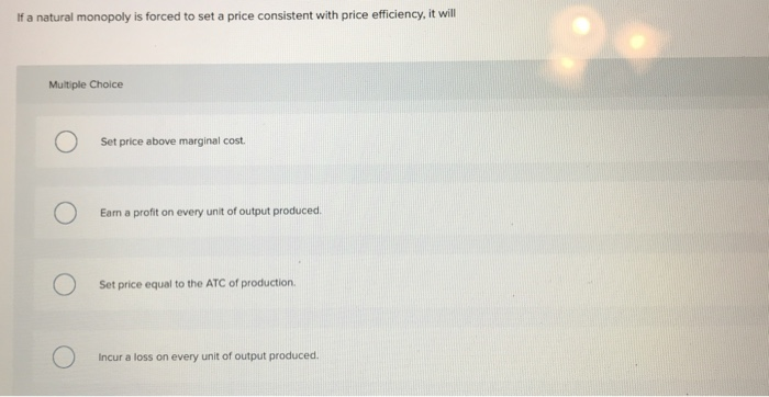 Solved 1 The goal of antitrust laws is to Multiple Choice | Chegg.com