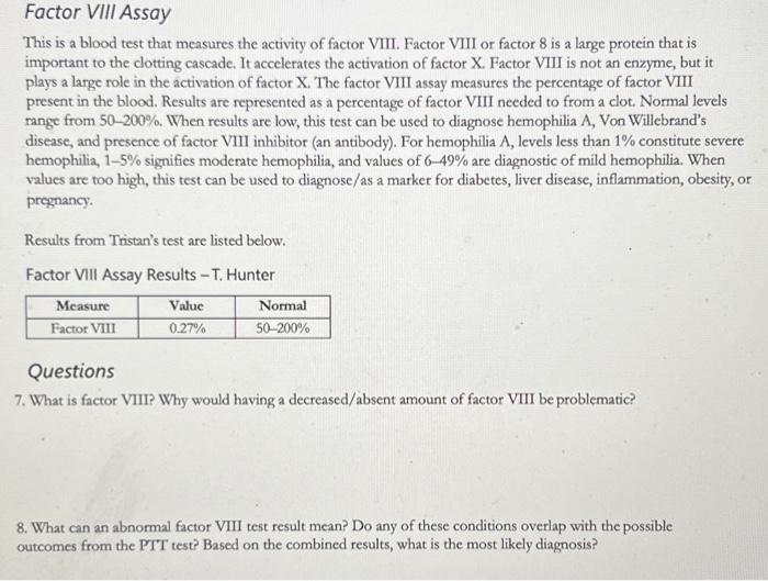 Solved This is a blood test that measures the activity of | Chegg.com
