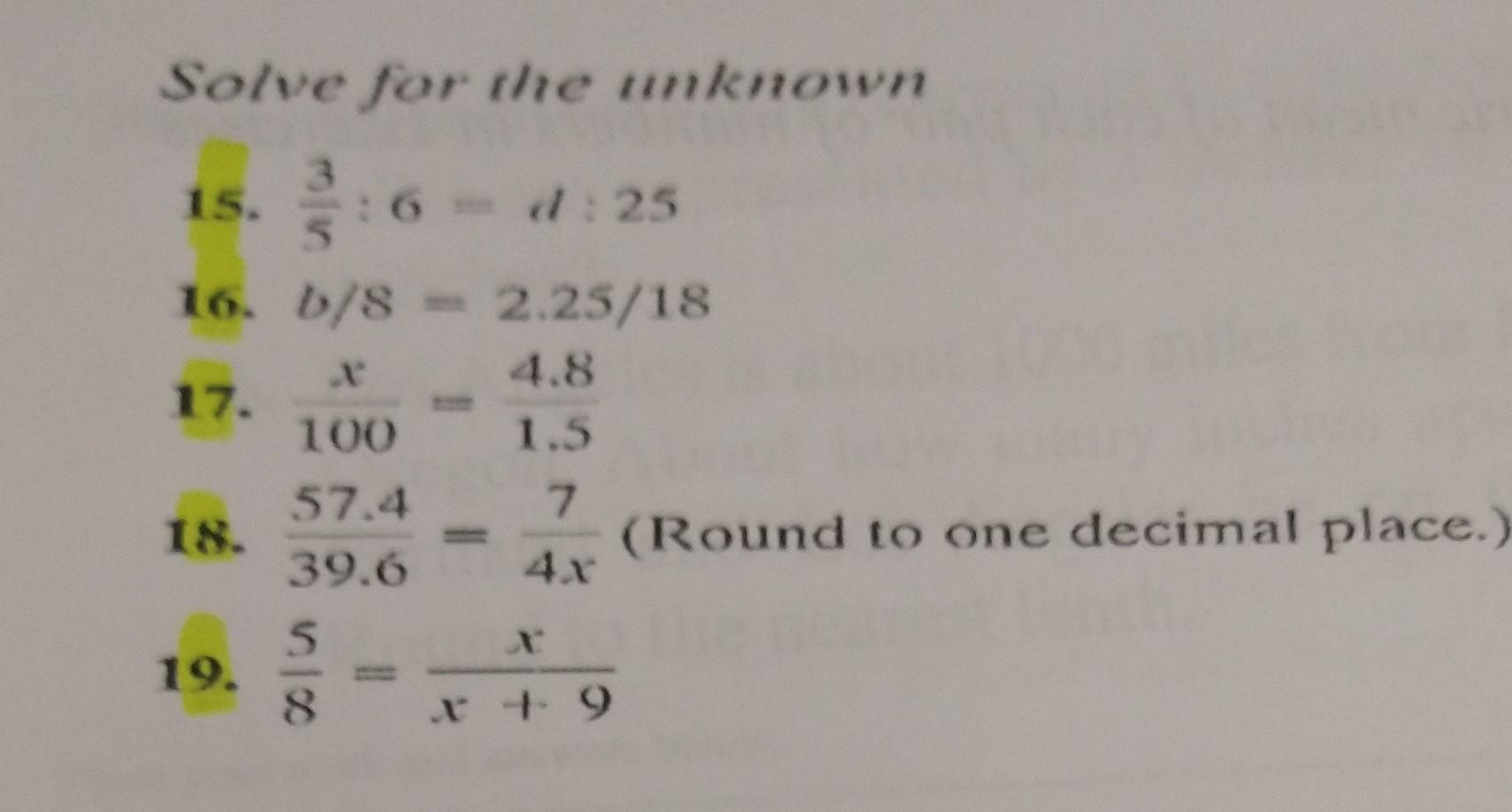 Solved 7. Determine if 18:51=3:8.5 is a proportion. Justify | Chegg.com