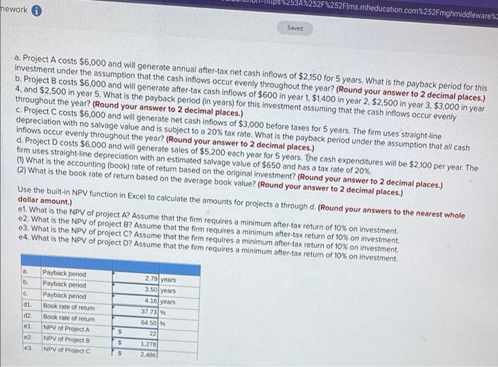 Solved mework 6 | Chegg.com