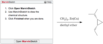 Solved Click open Marvin Sketch. Use Marvin Sketch to draw | Chegg.com