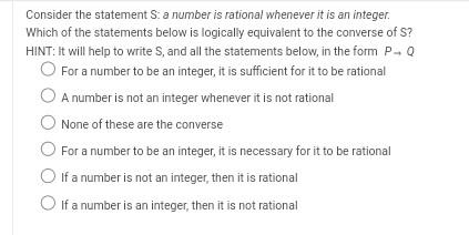 Solved Let P,Q,R,S be statements. Suppose that P and Q are | Chegg.com