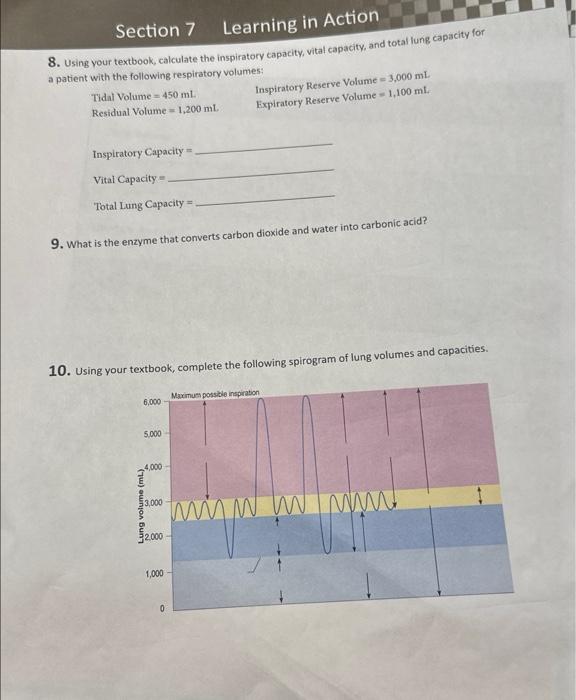 Solved Section 7 Learning in Action 8. Using your textbook, | Chegg.com