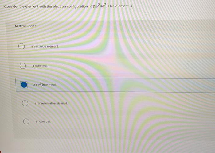 Solved The effective nuclear charge (Zeff) felt by the | Chegg.com