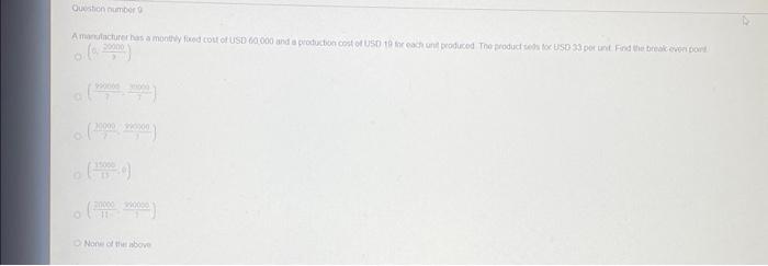 Solved (112n000,12mos) None a thut above | Chegg.com