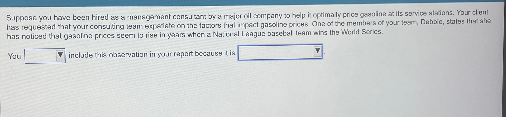 Solved Suppose you have been hired as a management | Chegg.com