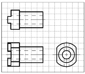 Solved Create the following cavalier projections for the | Chegg.com