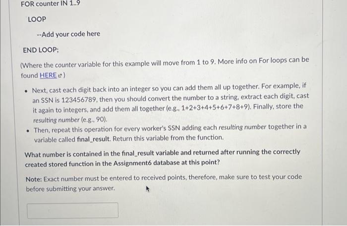 - Before starting this last step, make sure you | Chegg.com