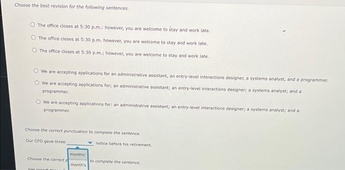 Solved 6. Grammar/Mechanics Checkup 14: Total Review The | Chegg.com