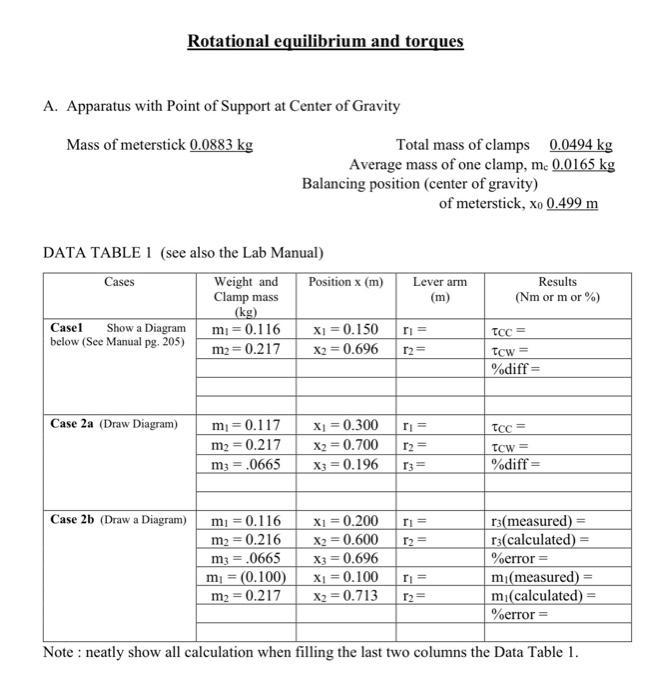 complete table 1case 1, case 2a, case 2b please do | Chegg.com complete table 1case 1, case 2a, case 2b please do | Chegg.com