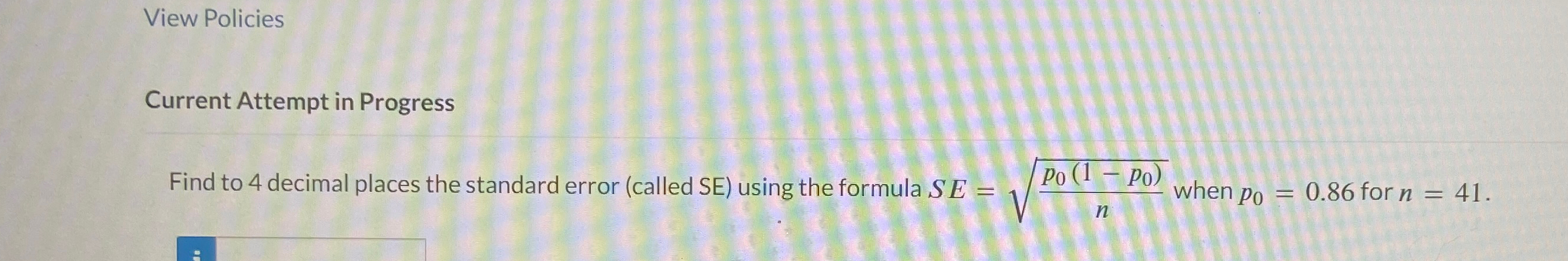 Solved View PoliciesCurrent Attempt in ProgressFind to 4 | Chegg.com