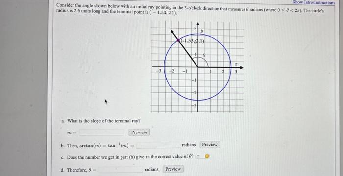 Solved Consider the angle shown below with an initial ray | Chegg.com
