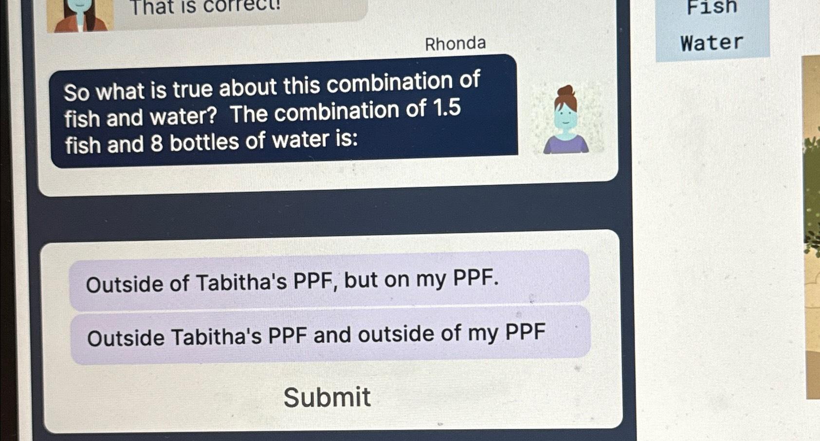 Solved So what is true about this combination of fish and | Chegg.com