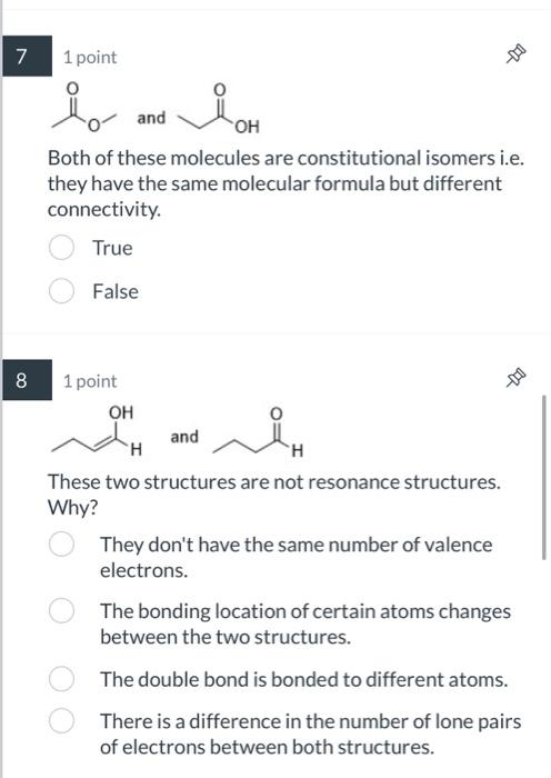Solved Both of these molecules are constitutional isomers | Chegg.com