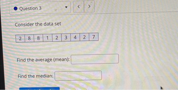 Solved Consider the data set | Chegg.com