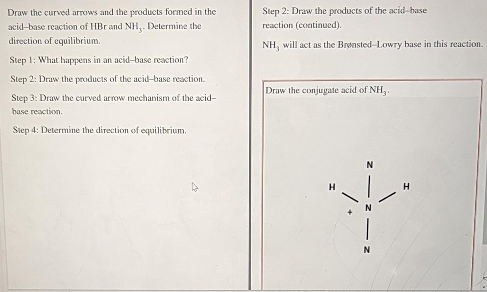 Solved Draw the curved arrows and the products formed in the | Chegg.com