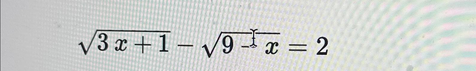 Solved 3x+12-9-12x=2 | Chegg.com