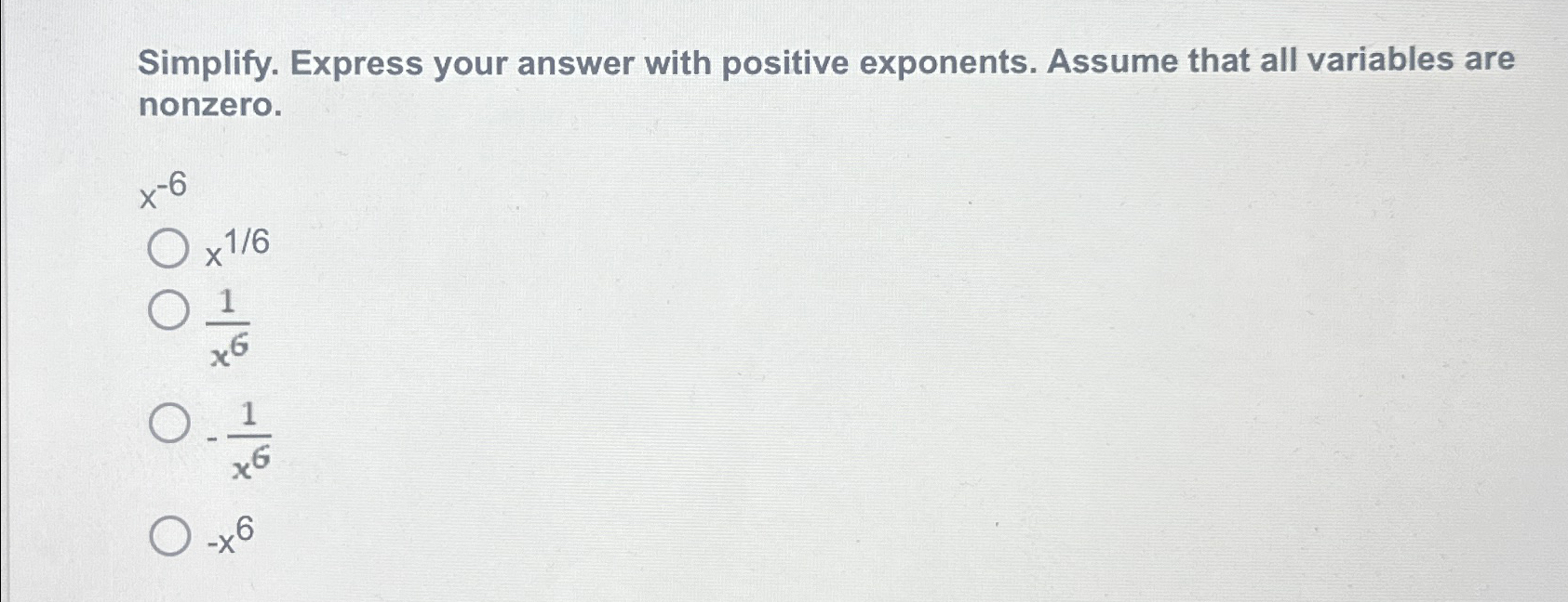 Solved Simplify. Express your answer with positive | Chegg.com