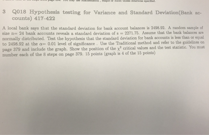 Solved use Mathematica, Maple or Excel uhless otherw1se | Chegg.com