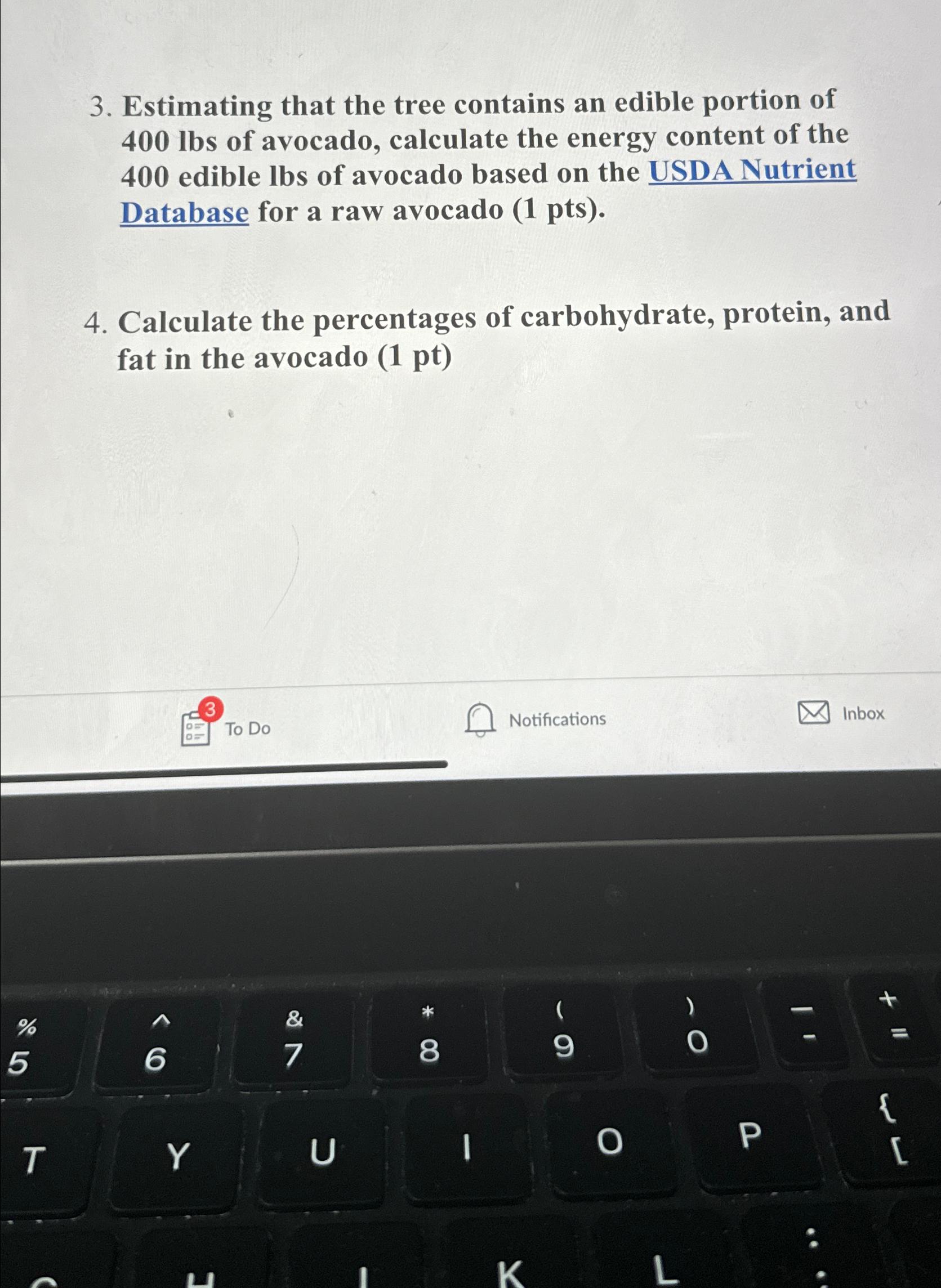 Solved Estimating that the tree contains an edible portion | Chegg.com