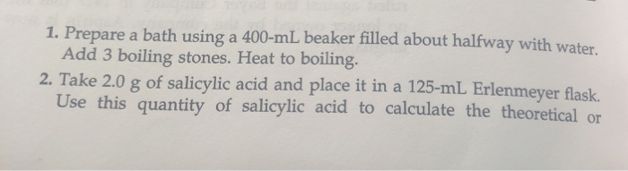Solved Chapter EXPERIMENT 30 Report Sheet Theoretical yield: | Chegg.com
