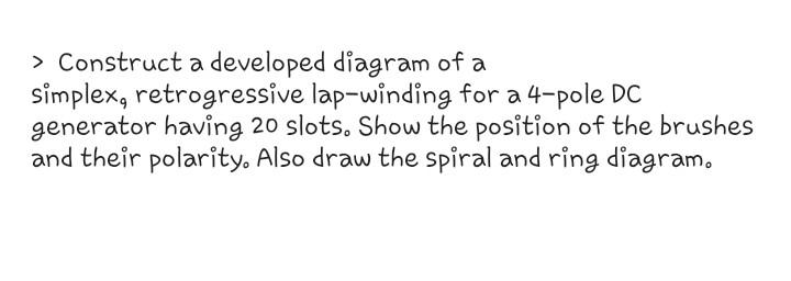 Solved > Construct a developed diagram of a simplex, | Chegg.com