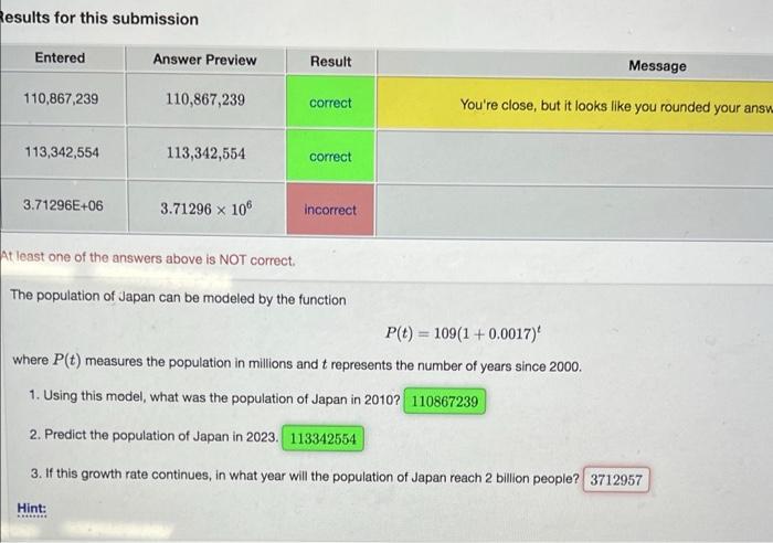 Solved Exponential Growth and Decay Exponential growth and | Chegg.com