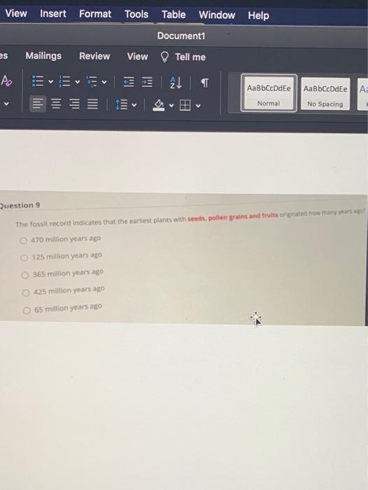 Solved View Insert Format Tools Table Window Help Documenti | Chegg.com