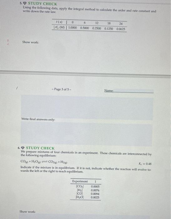 Solved 5. (F) STUDY CHECK Using the following data, apply | Chegg.com