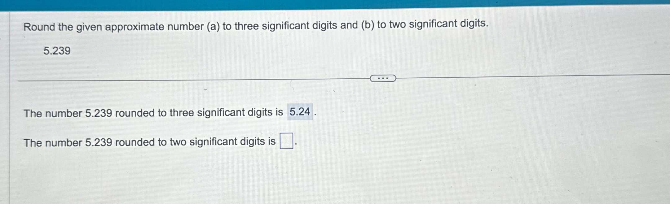 Solved Round the given approximate number (a) ﻿to three | Chegg.com