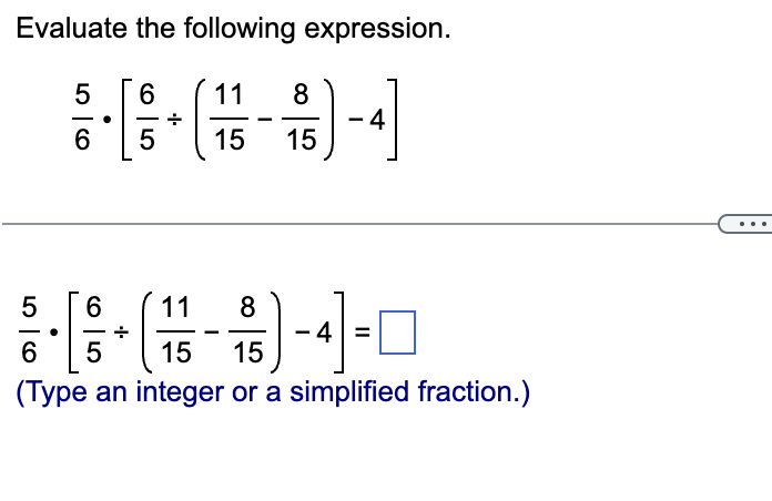 Evaluate the following | Chegg.com