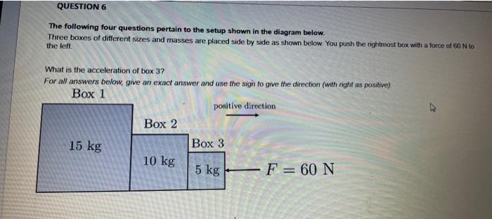 Solved The following four questions pertain to the setup | Chegg.com