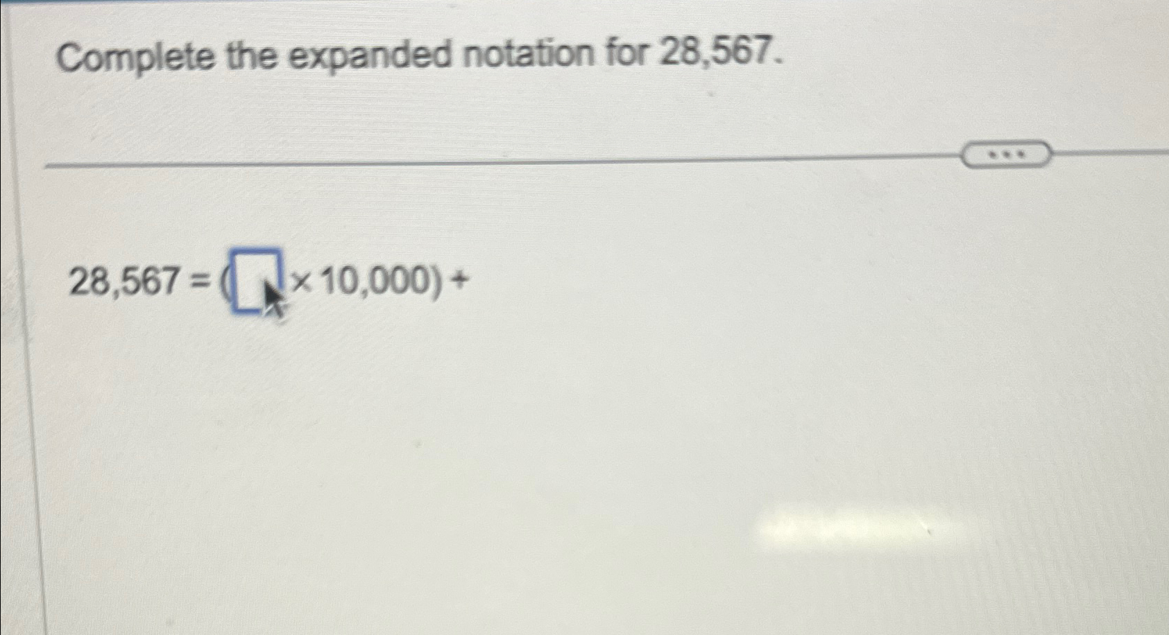 Solved Complete the expanded notation for | Chegg.com