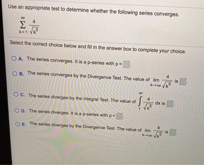 Solved Use An Appropriate Test To Determine Whether The