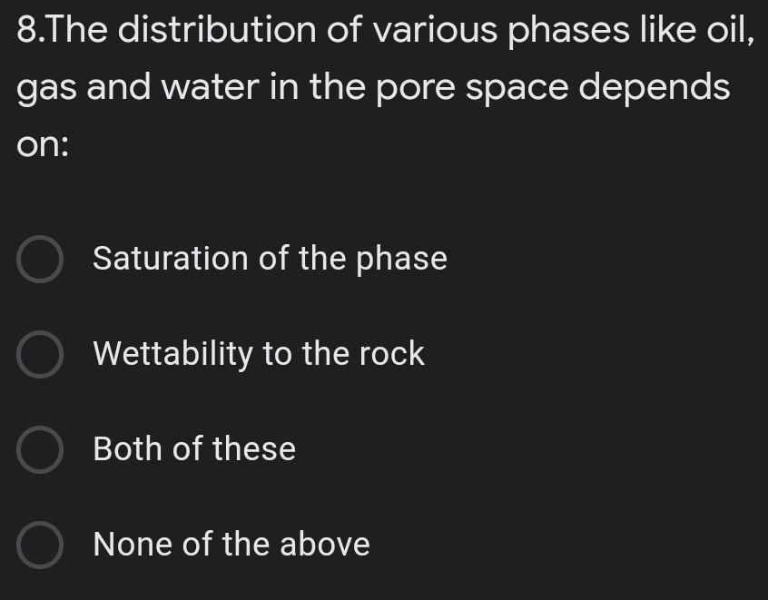 Solved 10.The values of flash liberation and differential | Chegg.com
