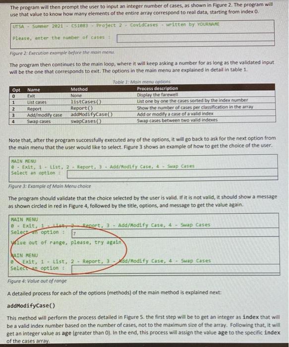 Need help coding this on Java! I started it but | Chegg.com Need help coding this on Java! I started it but | Chegg.com