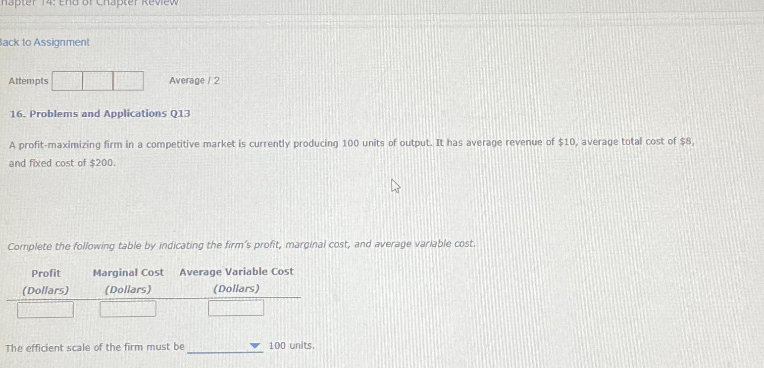 Solved lack to AssignmentAttemptsAverage / 216. ﻿Problems | Chegg.com