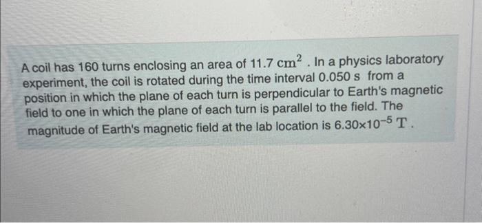 Solved What is the magnitude of the average emf induced in | Chegg.com