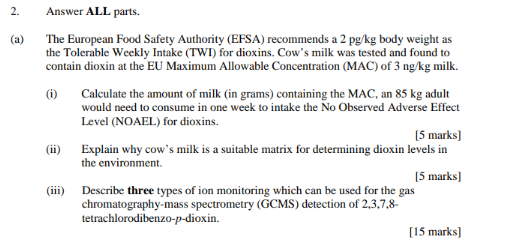Solved An organochlorine insecticide, Aldrin, was extracted | Chegg.com