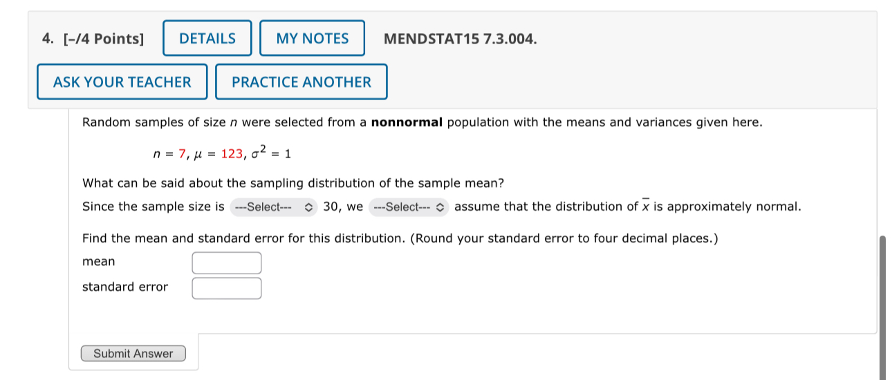 Solved Random samples of size n ﻿were selected from a | Chegg.com