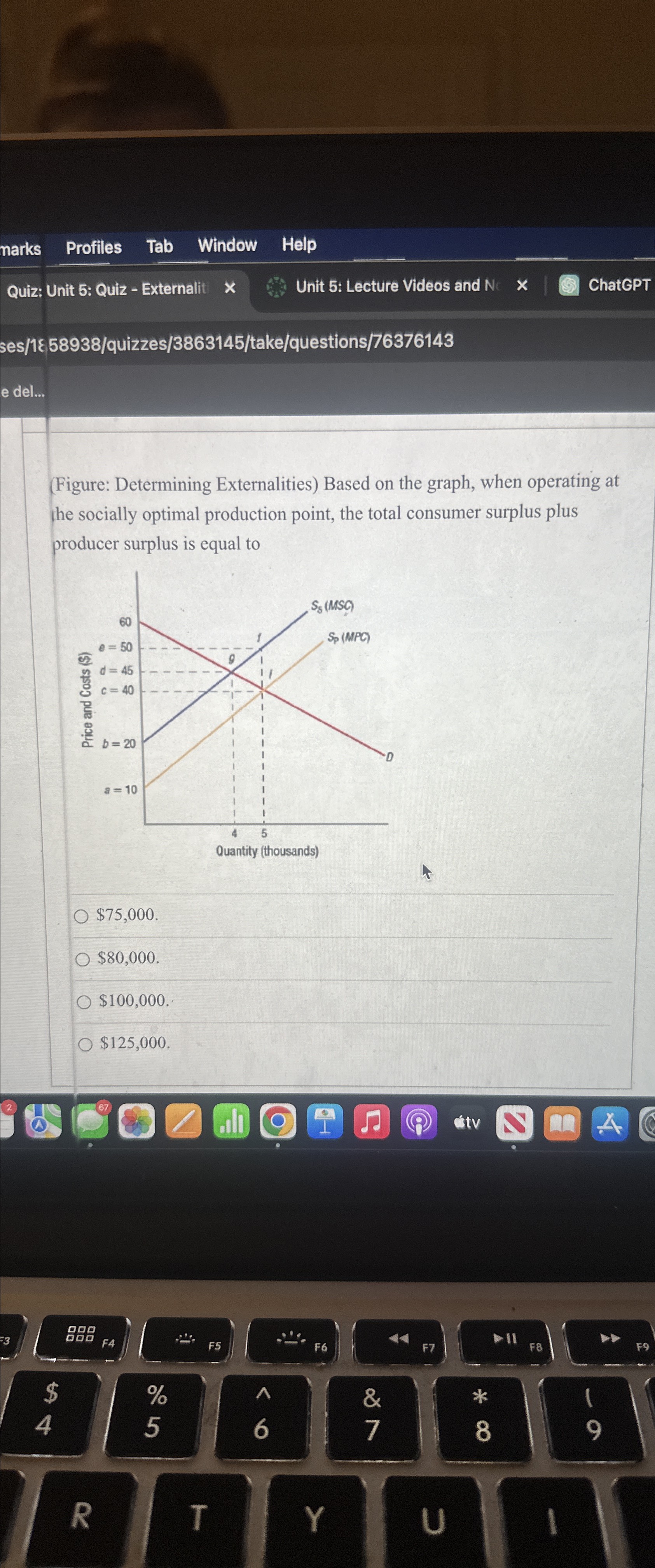 Solved (Figure: Determining Externalities) ﻿Based on the | Chegg.com