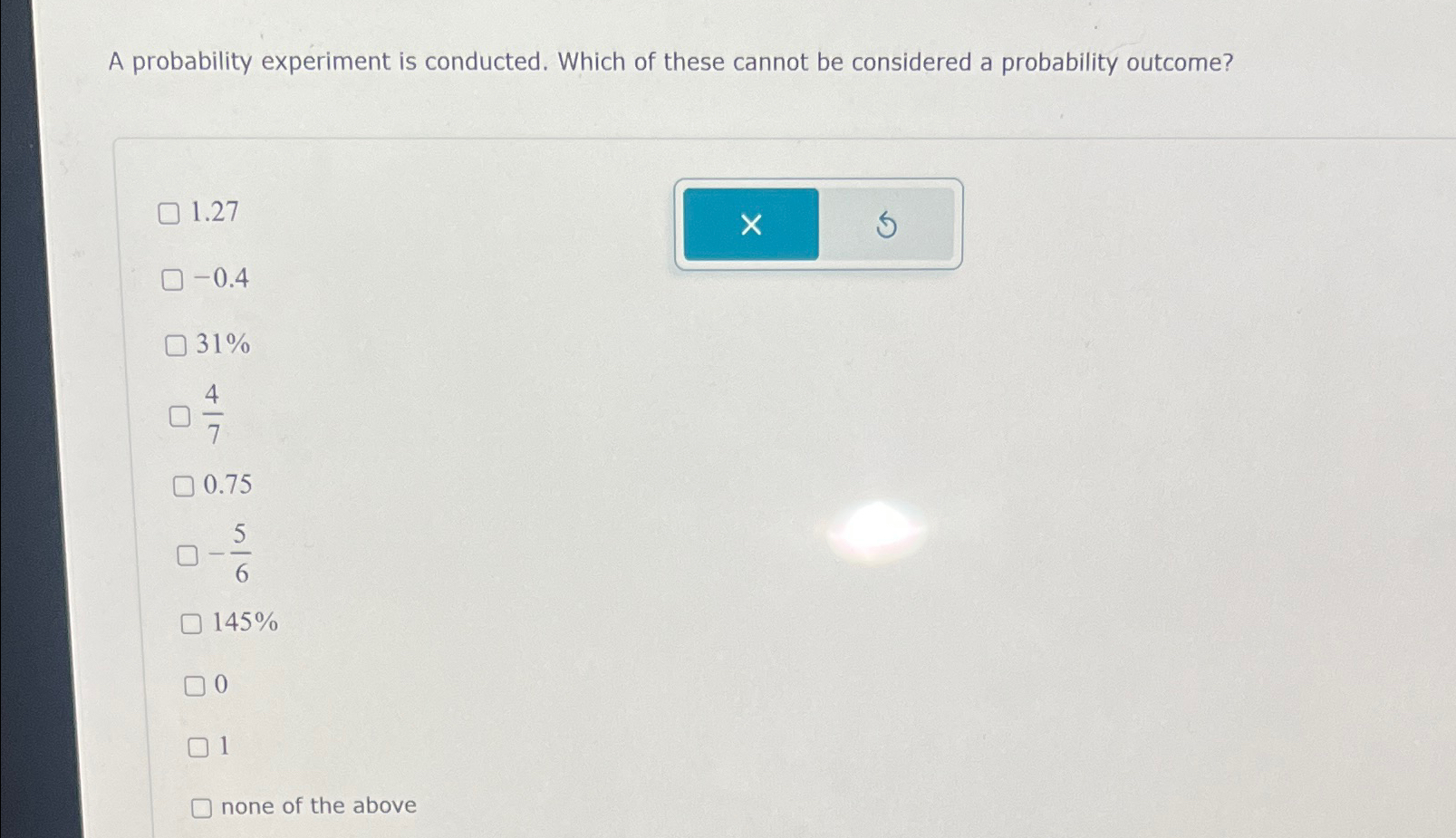 Solved A probability experiment is conducted. Which of these | Chegg.com