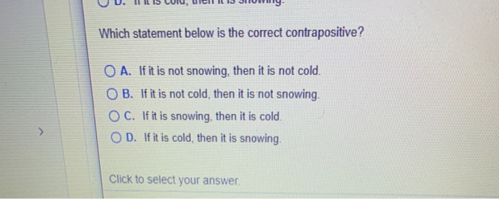 Solved Express the statement given below in "if...then" | Chegg.com