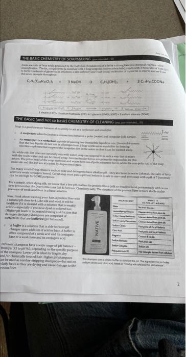 PRE-LAB ASSIGNMENT: Buffer Solution Calculation \& | Chegg.com